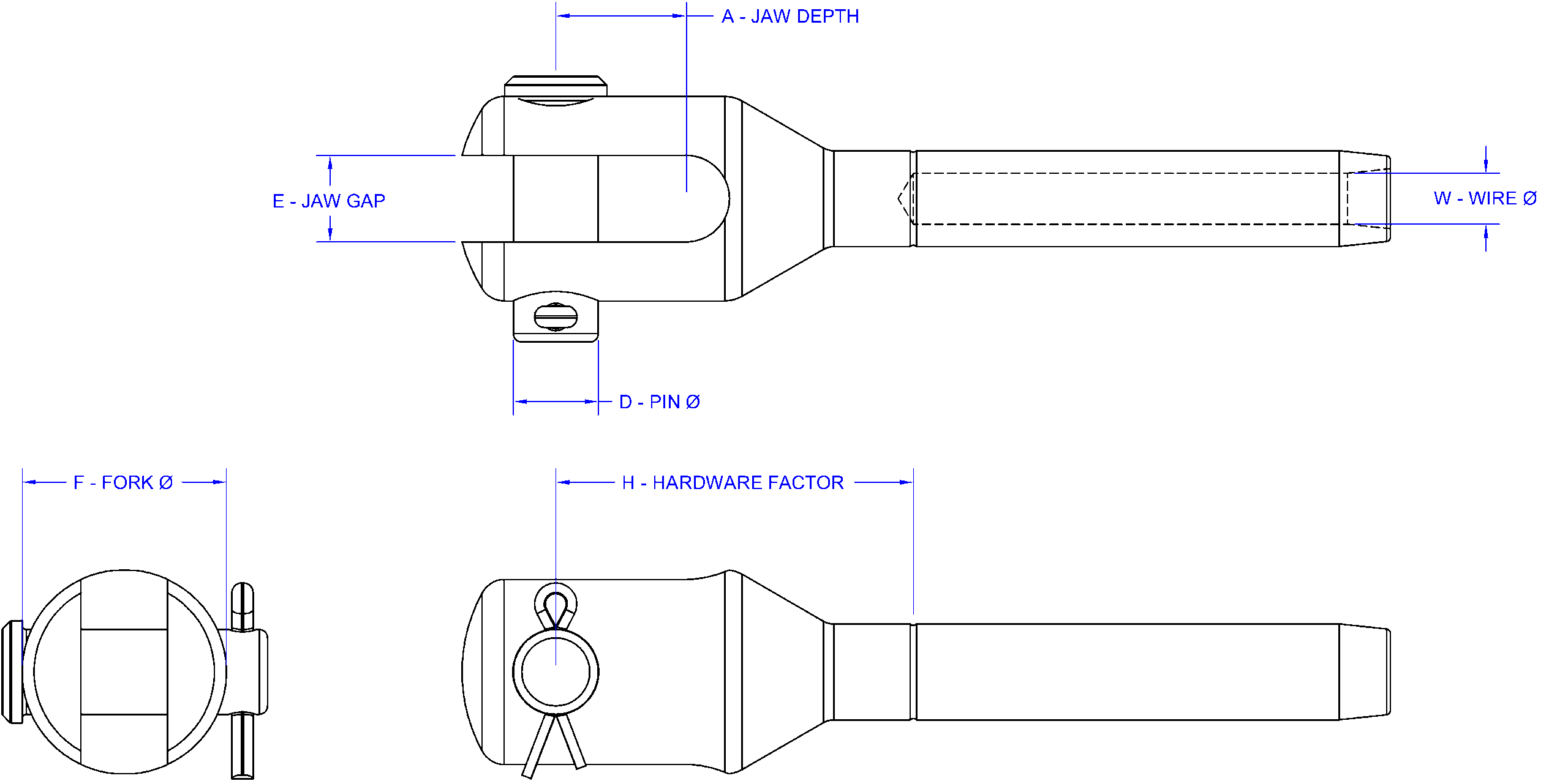 Swage Fork | U.S. Spars