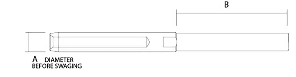 Swage Stud Closed Body | U.S. Spars